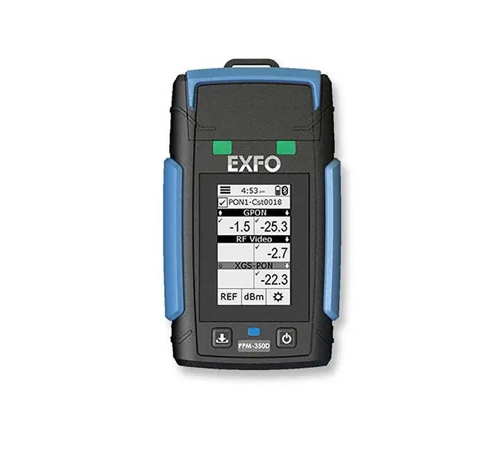 EXFO-medidor-de-potencia-PPM-350D-DR-medidor-de-potencia-de-fibra-ptica ...