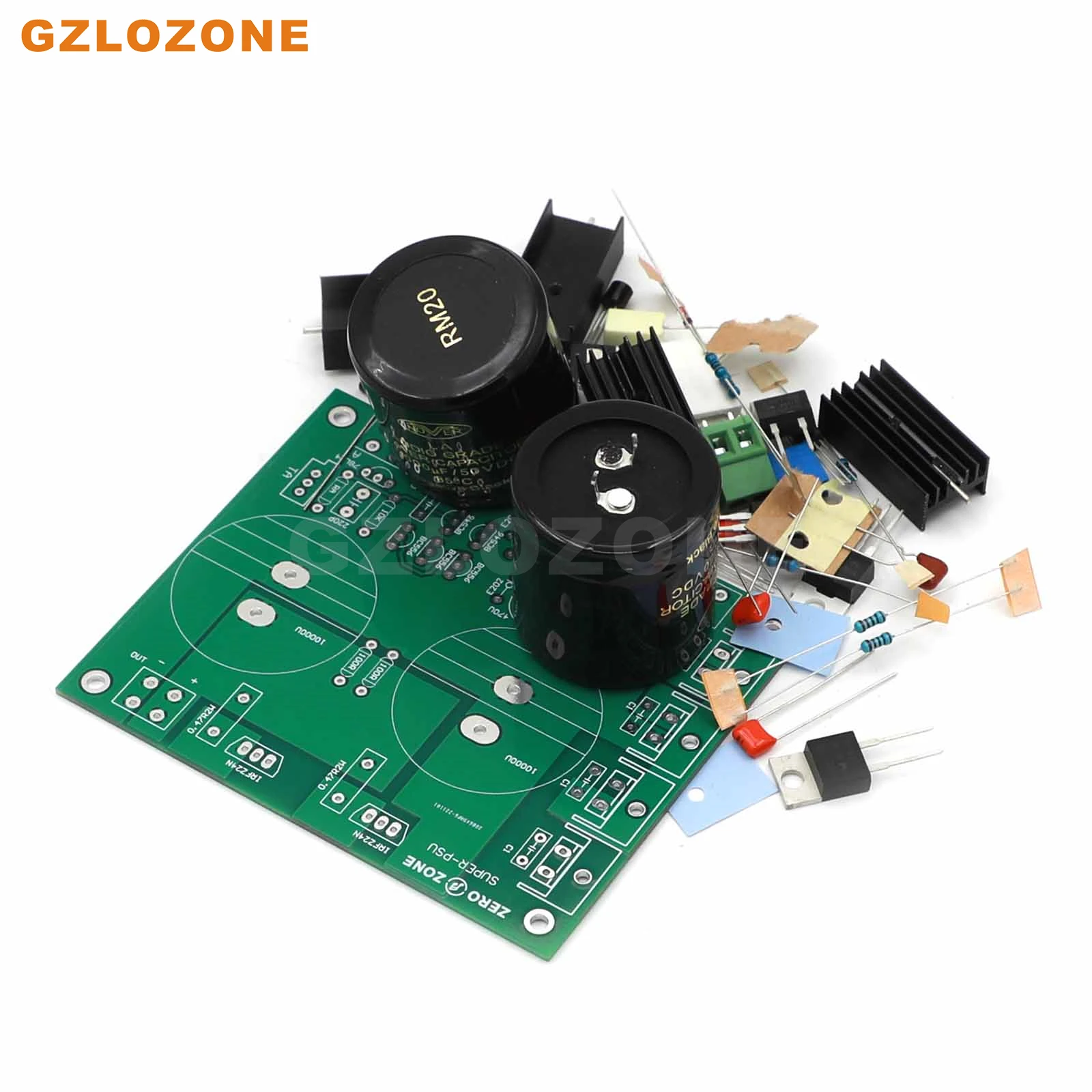 SPUER-PSU Ultra-low Noise Linear Power Supply DIY Kit/Finished Board ...