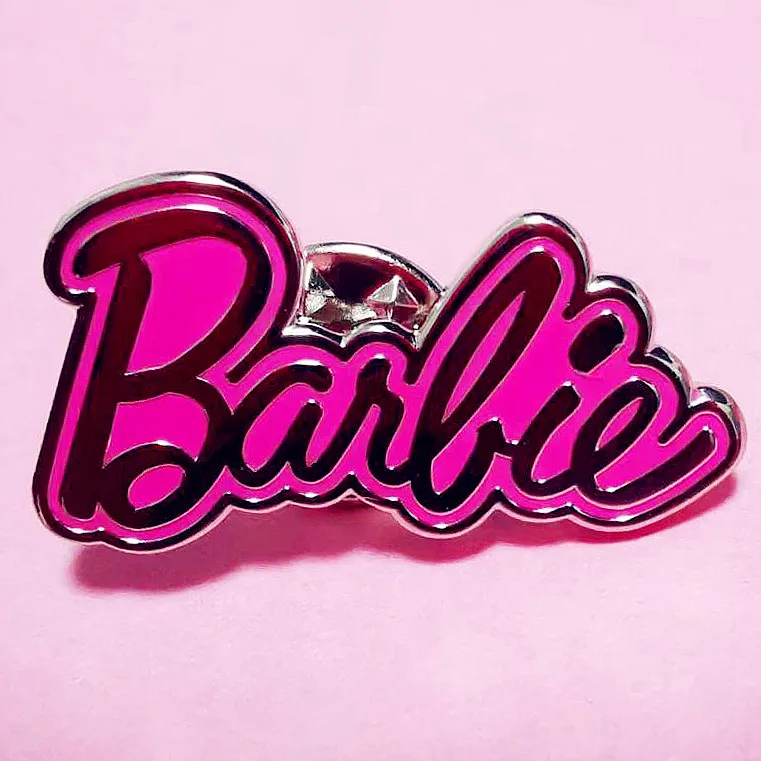 Broches de Pin de Barbies Rosa POP, broche de esmalte, insignia ...