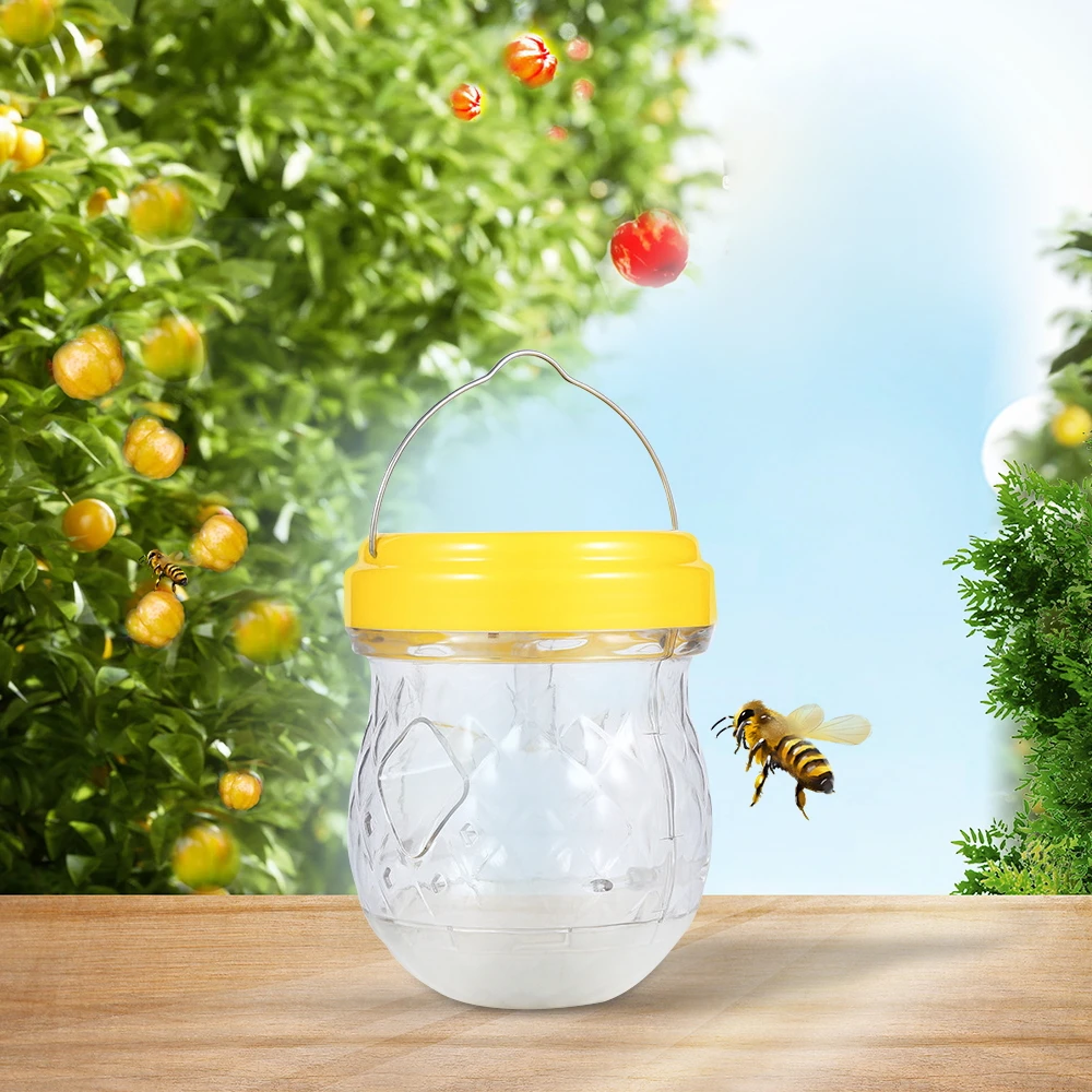 1Pack-Solar-Carpenter-Bee-Traps-For-Outdoors-Garden-Orchard-Insect-Wasp ...