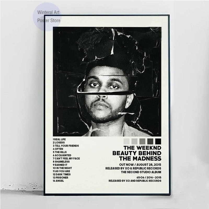 The Weeknd Pretty Album Cover