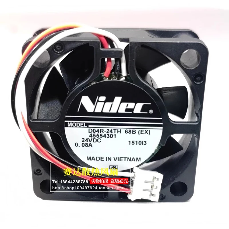 original for Nidec 4015 4cm 24V 0.08A D04R-24TH three wire frequency ...