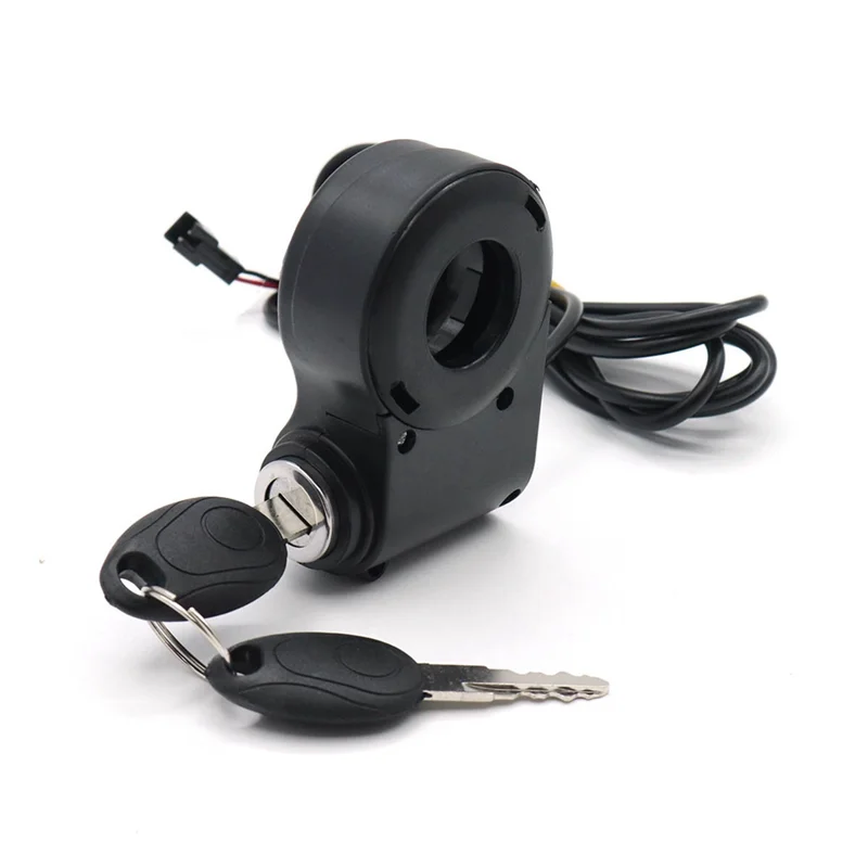 Newest E-Bike Lgnition Lock Key Thumb Throttle Switch Power for KUGOO ...