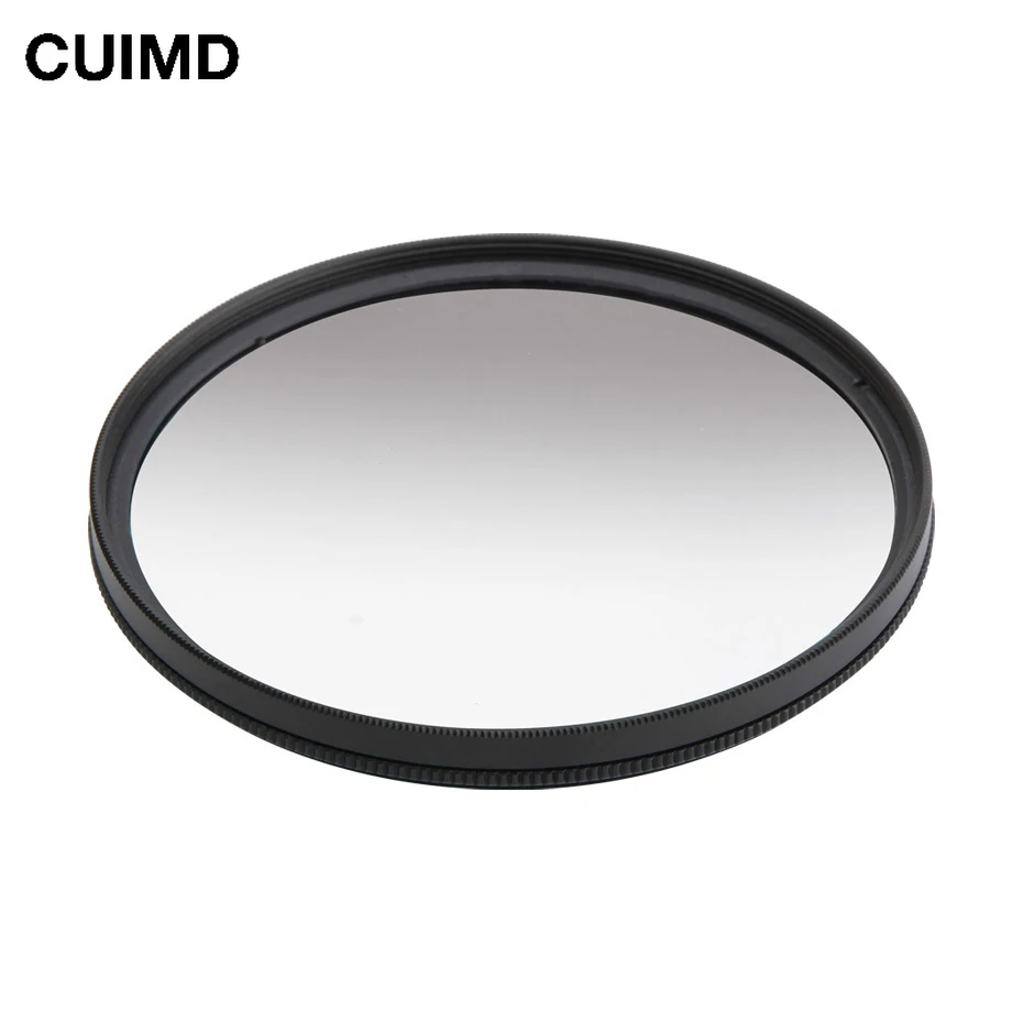 Circle Graduated Gradual Gradient Grey Gray Color Lens Filter 30 37 40. ...