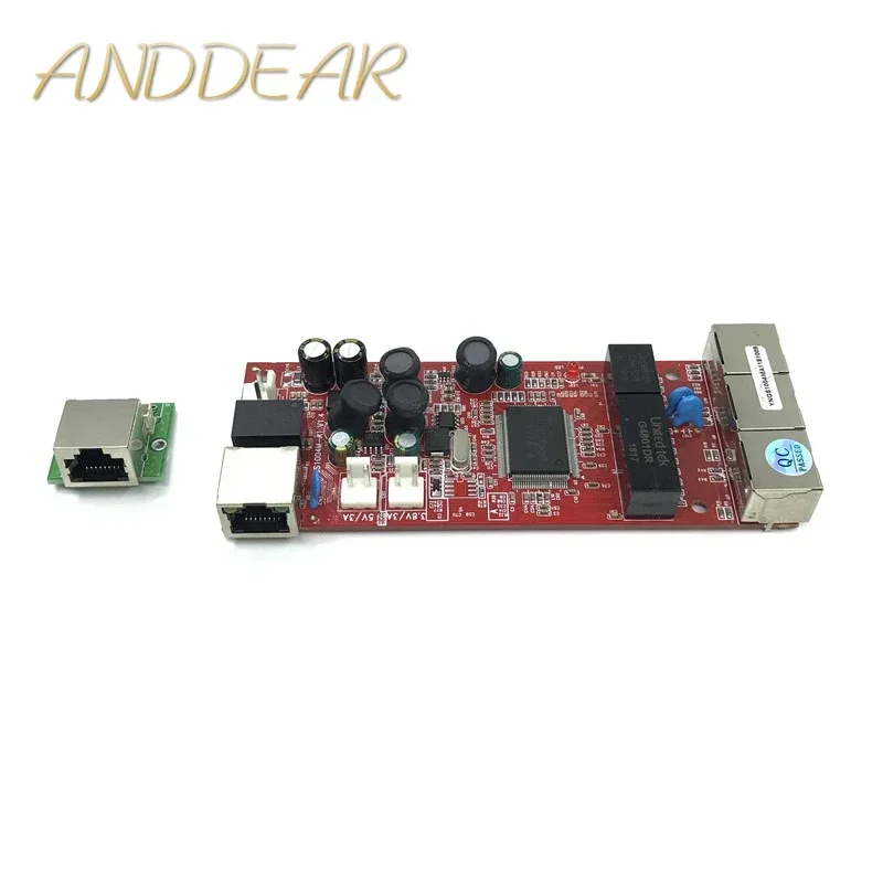 switch-module-4-port-10-100-1000-mbps-Un-management-Ethernet-switch ...