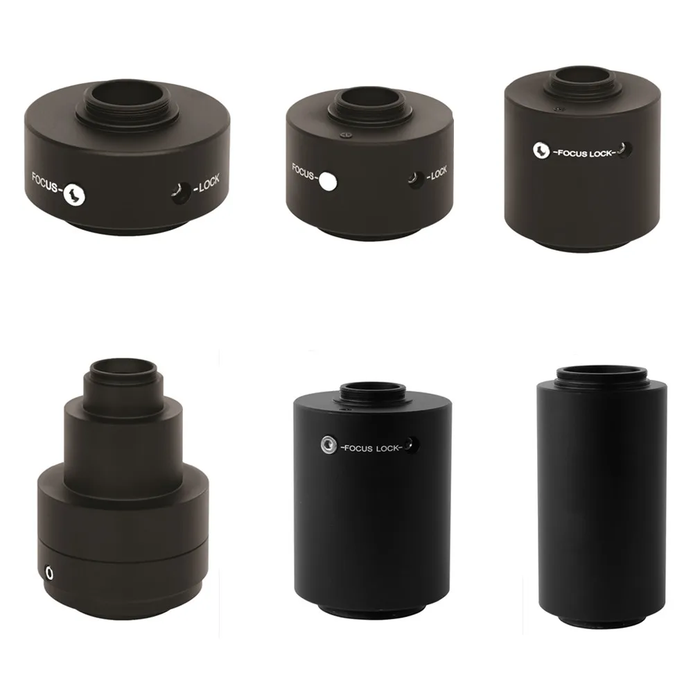 0.35X 0.5X 0.63X 0.8X 1X 1.2X Microscope Camera Adjustable Adaptor ...