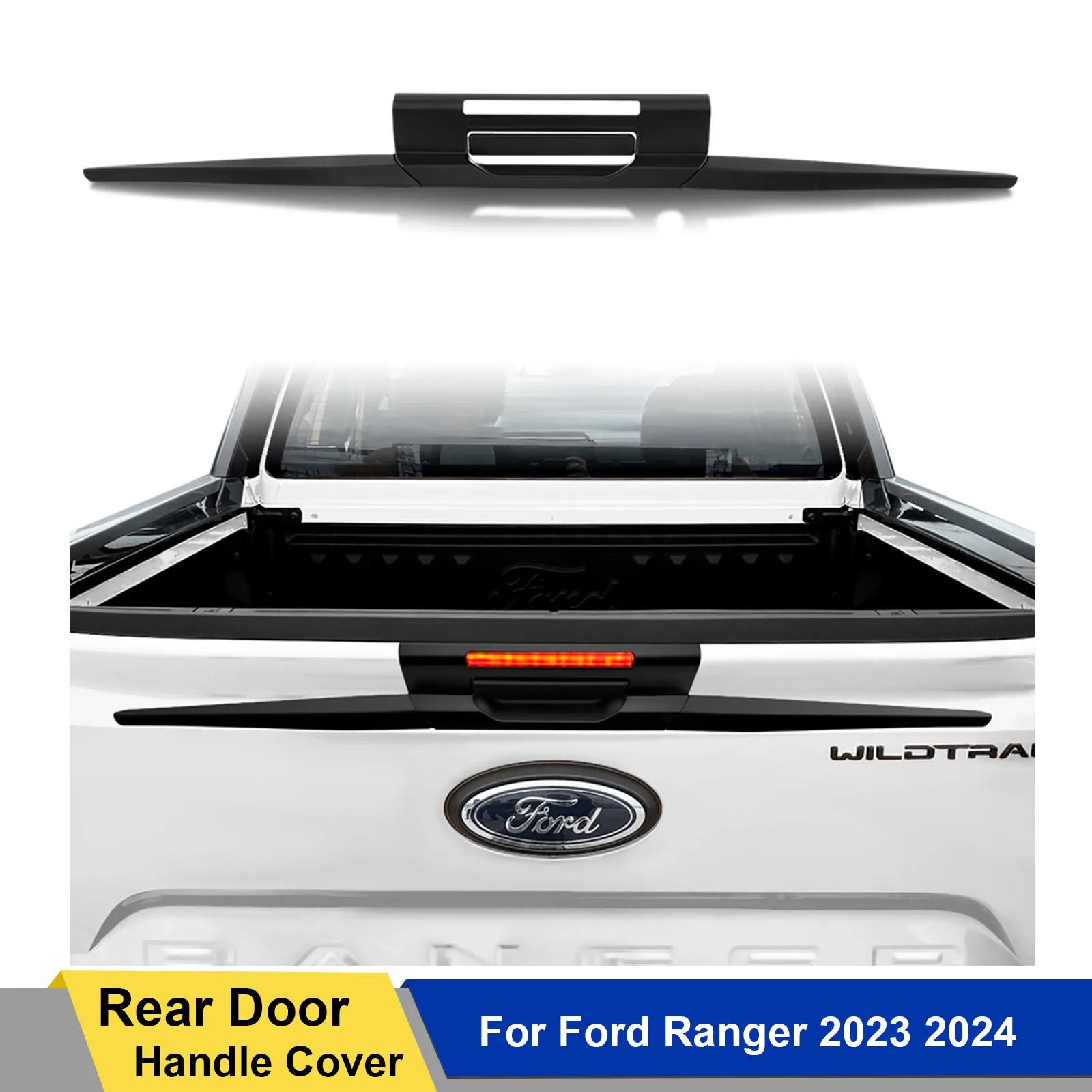 Tailgate-Rear-Door-Handle-Cover-Trim-Guard-Door-Molding-Trunk-Trim-For ...