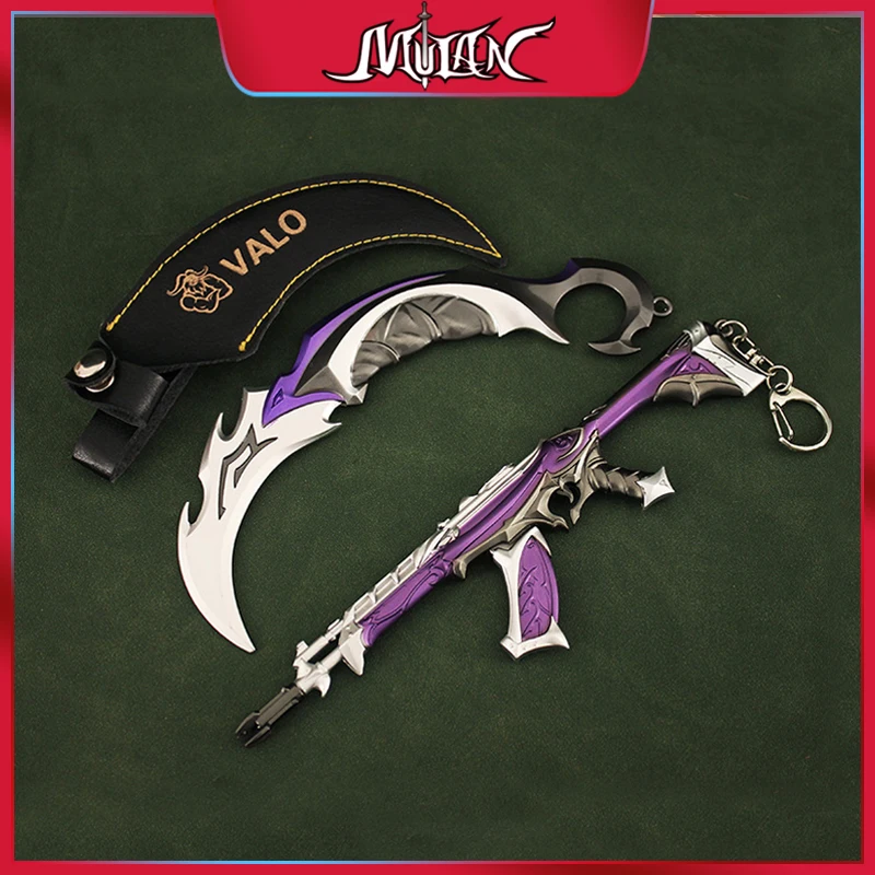 Valorant-Weapon-Reaver-2-0-Karambit-Metal-Claw-Knifes-Thug-Keychain ...