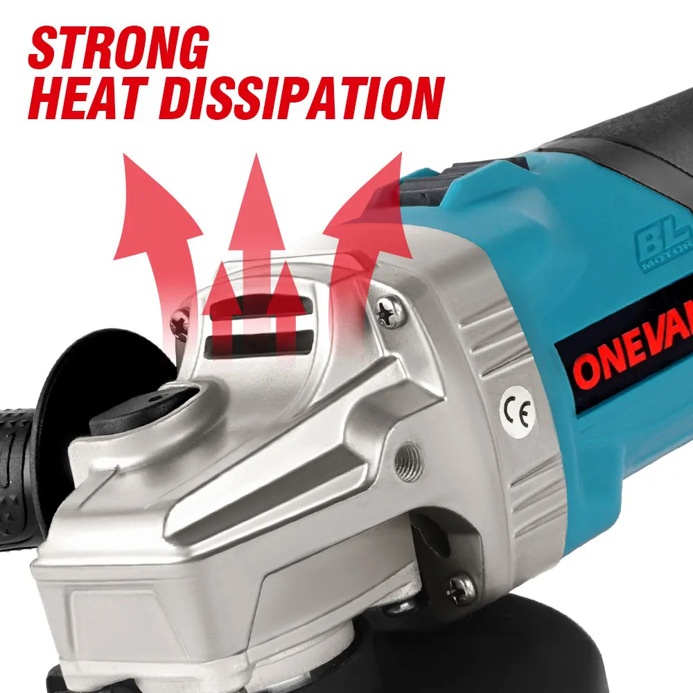 2000 W 2000W Kefe Nélküli Elektromos Szög Daráló 20000 Fordulat / Perc ...