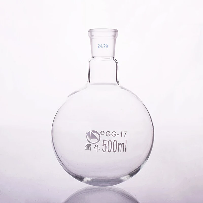 SHUNIU Single standard mouth round bottomed flask,Capacity 500mL and ...