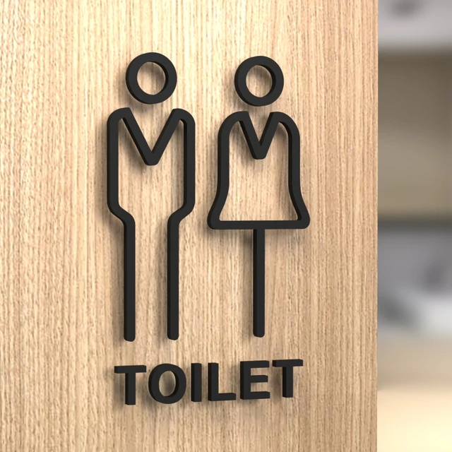 Creative Restroom Signs