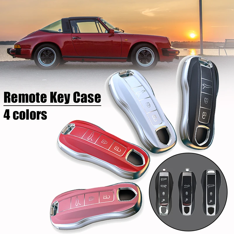 Car-Smart-Remote-Key-Case-For-Porsche-Panamera-Macan-Boxster-Cayman ...