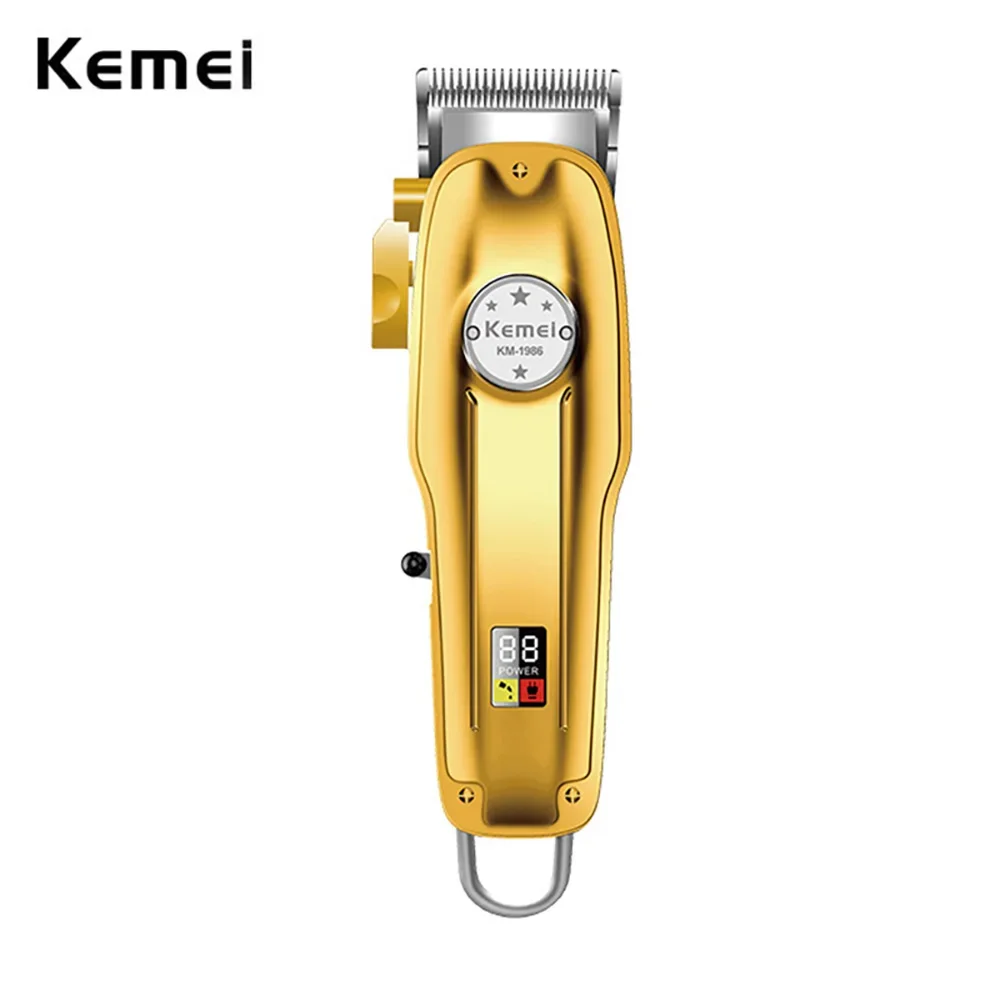 Kemei-1986-m-quina-de-cortar-cabelo-profissional-barbeiro-aparador-display-lcd-m-quina-corte ...