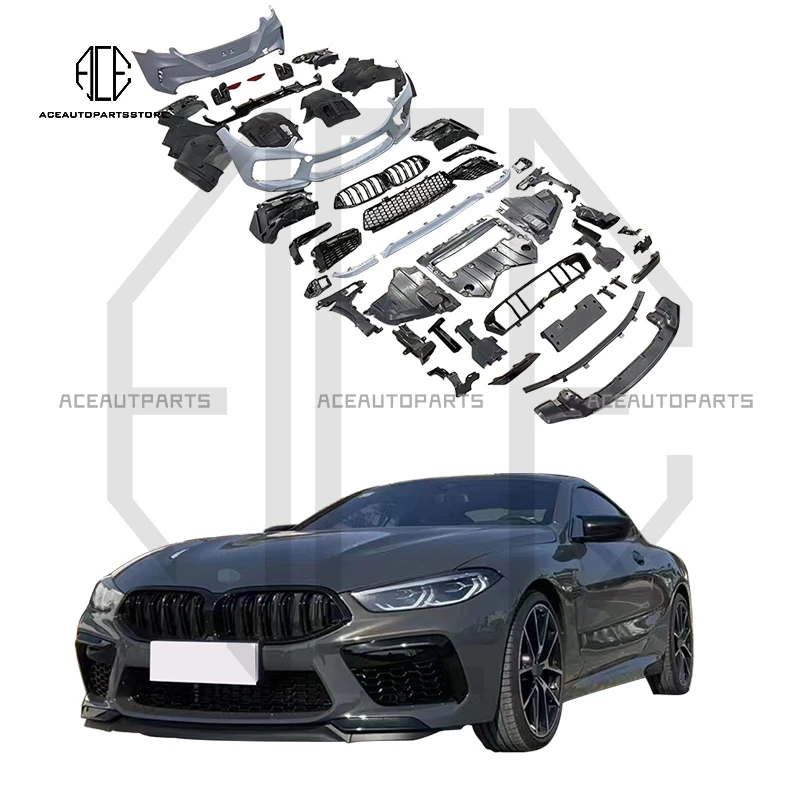 Top quality PP plastic Body kit include car bumper for BMW 8 series G14 ...