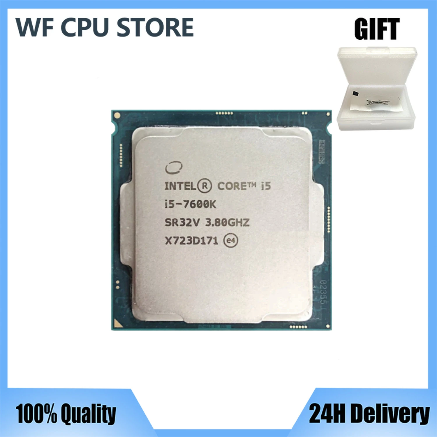 Intel core i5 7600K i5 7600k 3.8 ghz quad core quad thread processador ...