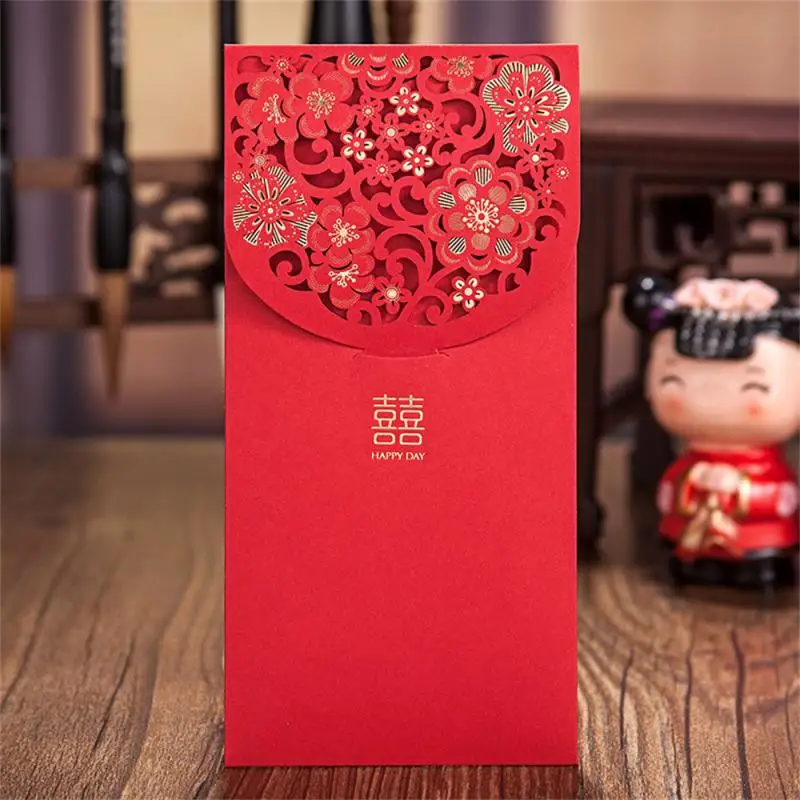 Red-Envelope-Wedding-Hollow-Out-Gold-Stamping-Hongbao-Birthday-Party ...