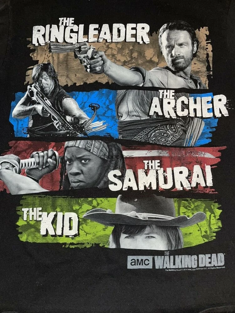 Camiseta de The Walking Dead para hombre, camiseta de Daryl Dixon Rick ...