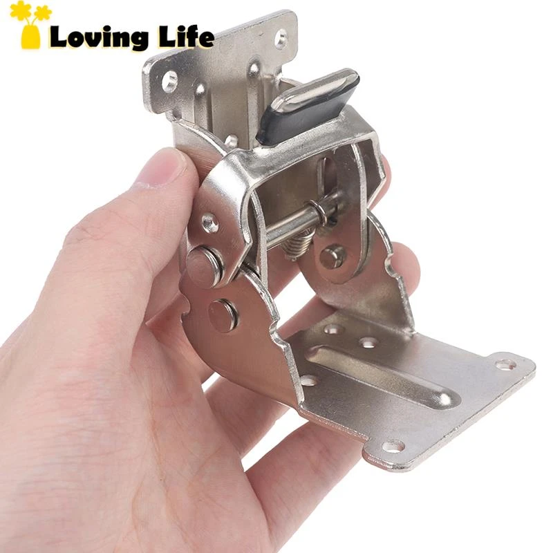 1PC Folding Hinge Table Leg Folding Furniture Hinge 0 90 180 Degree ...