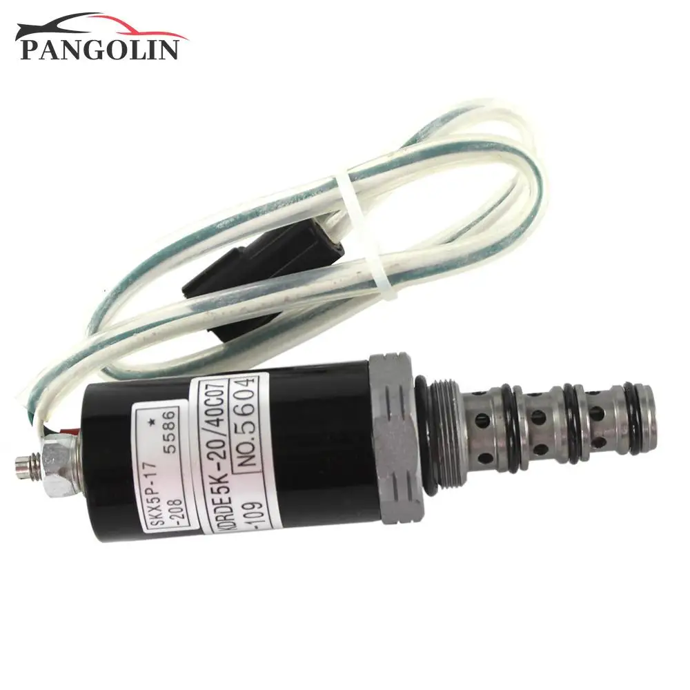 Excavator Solenoid Valve SKX5P-17-208 EZ20V00018F1 KDRDE5KR-20/40C07 ...