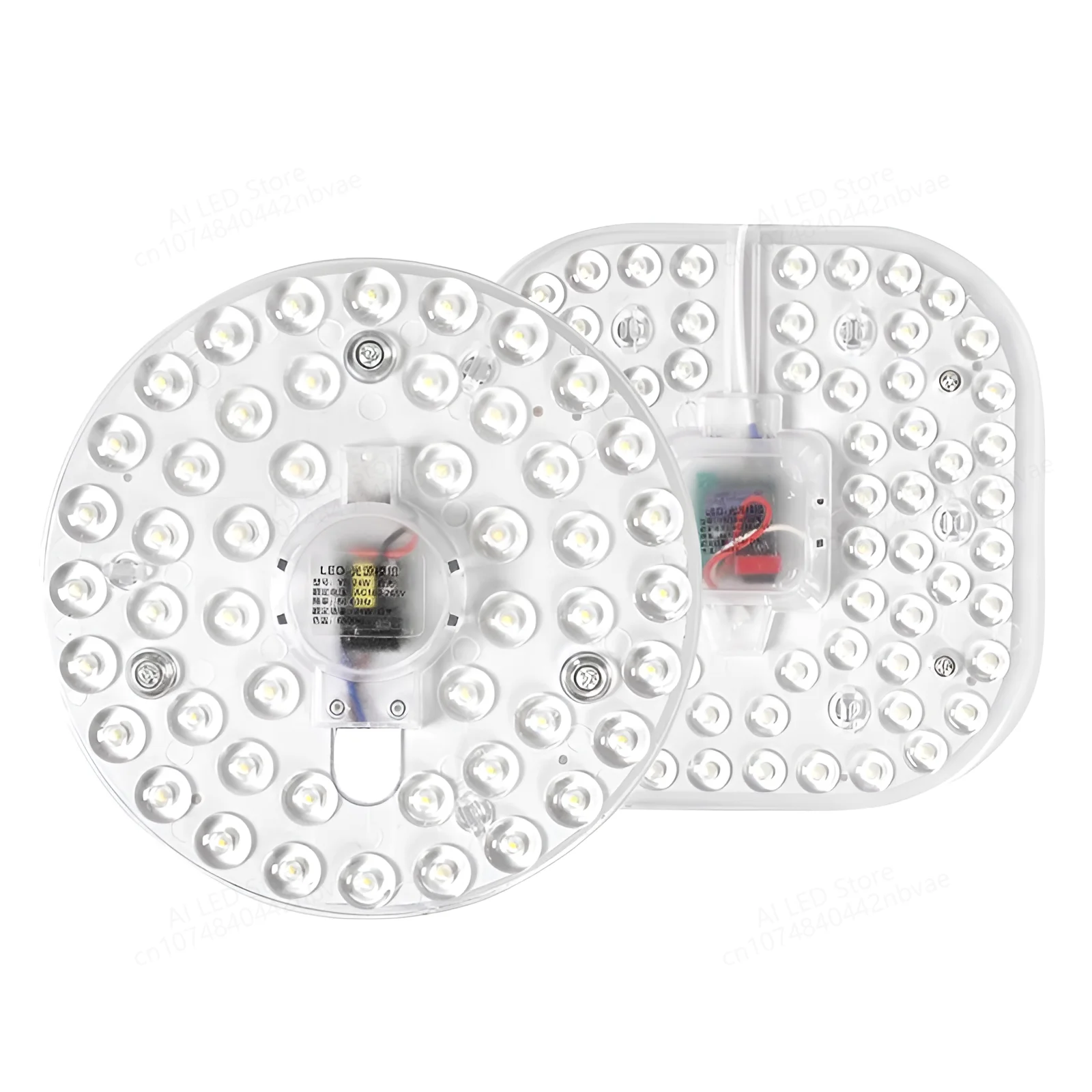 Round-Square-LED-Panel-Circle-Ring-Light-12W-18W-24W-36W-50W-60W-LED ...