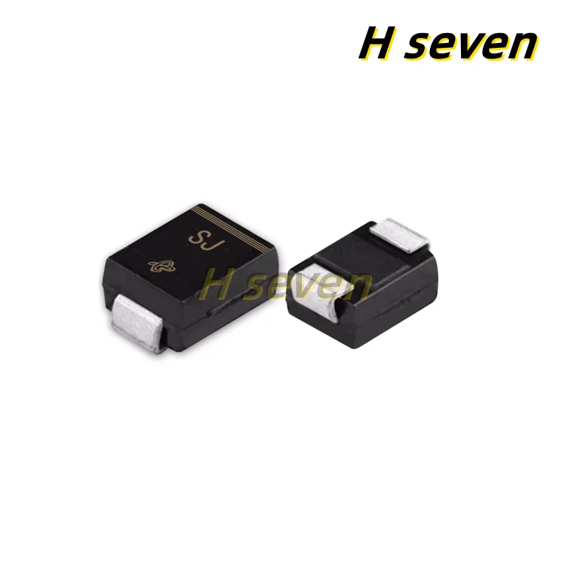 10pcs New S1J-E3/61T Screen Printing: SJ SMD, Rectifier Diode 1A/600V ...