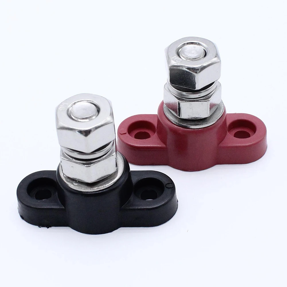 Battery-Terminal-Block-12V-24V-Safety-Red-Black-Power-Stud-Battery ...