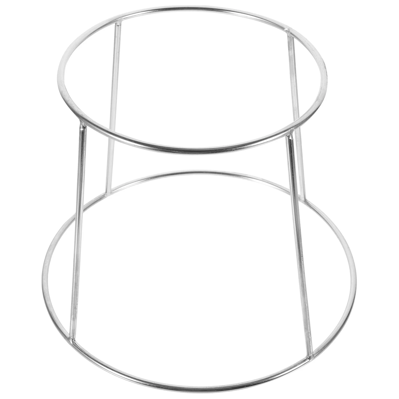 Display Stainless Steel Griddle Tray Double-layer Food Holder Pizza ...