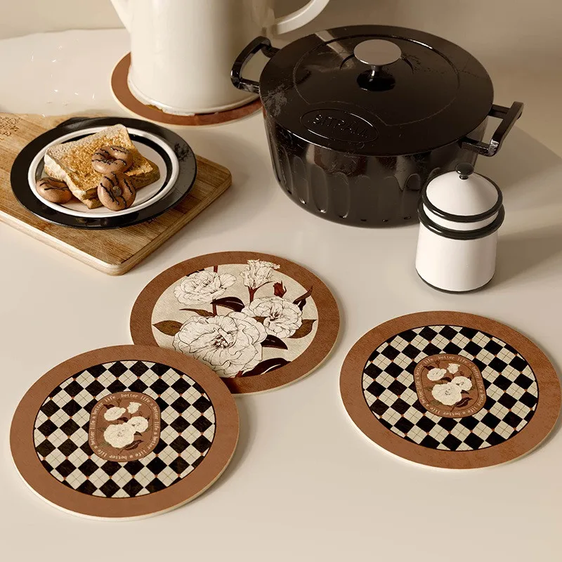 Faux-Leather-Heat-Resistant-Placemats-for-Dining-Table-Waterproof ...