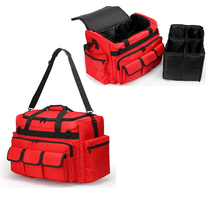 First-Aid-Medical-Bag-Outdoor-Emergency-Rescue-Large-Capacity-Bag-Empty ...