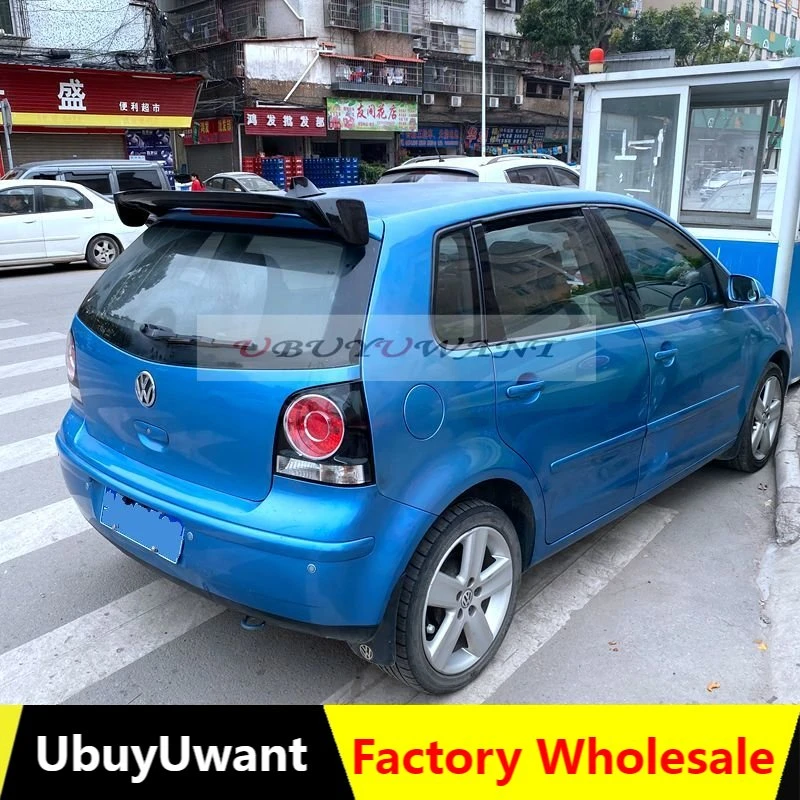 For Volkswagen Polo Spoiler 2005 2006 2007 2008 2009 Car Tail Wing ...