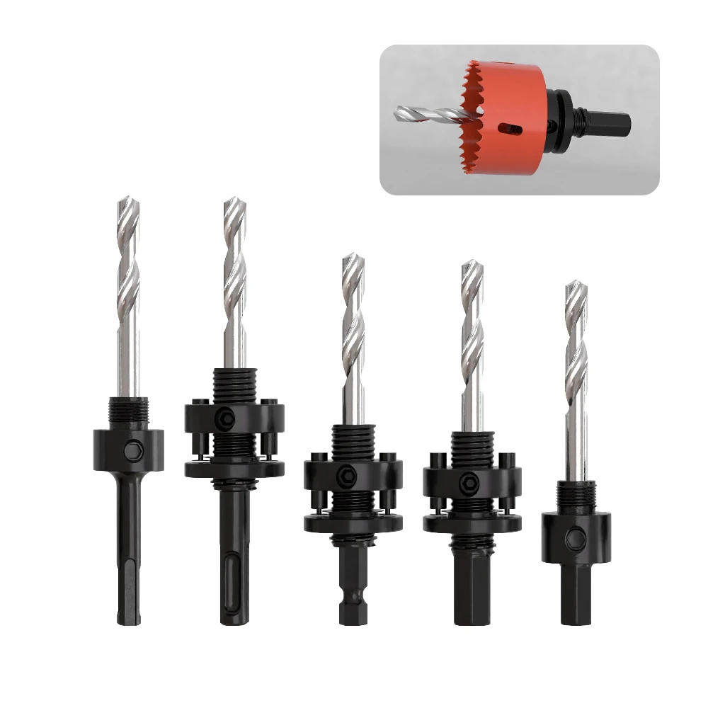 1Pc-A2-A4-Hole-Saw-Arbor-With-Drill-Bit-For-Bi-Metal-Hole-Saw ...