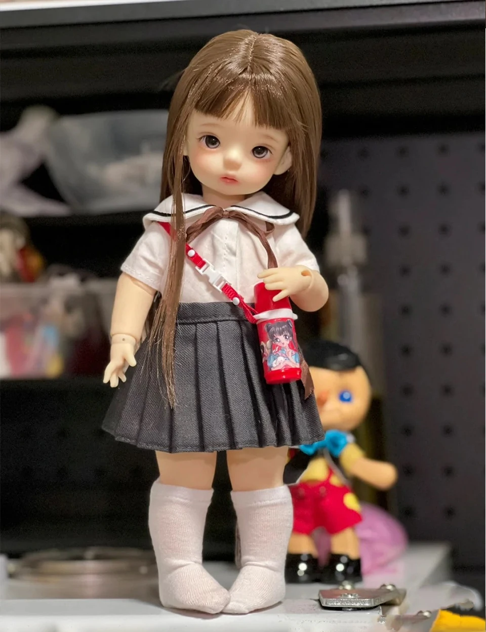 New Design Soo Head And Big Fat Sheep Body BJD Nude Doll 1/6 Resin Doll ...