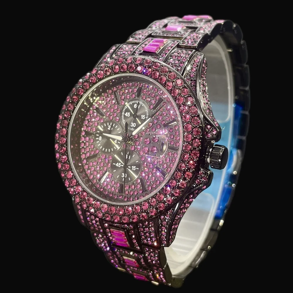 2024-Hot-Fashion-Mens-Watches-Brand-PLADEN-Luxury-Iced-Out-Quartz ...
