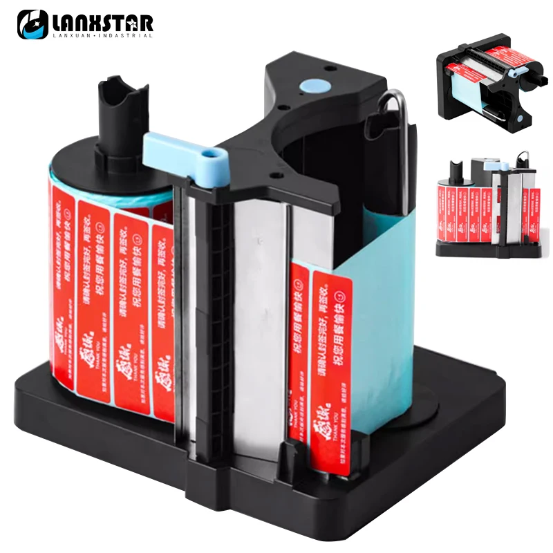 Fully-Automatic-Label-Dispenser-Label-Stripping-Machine-Sealing ...
