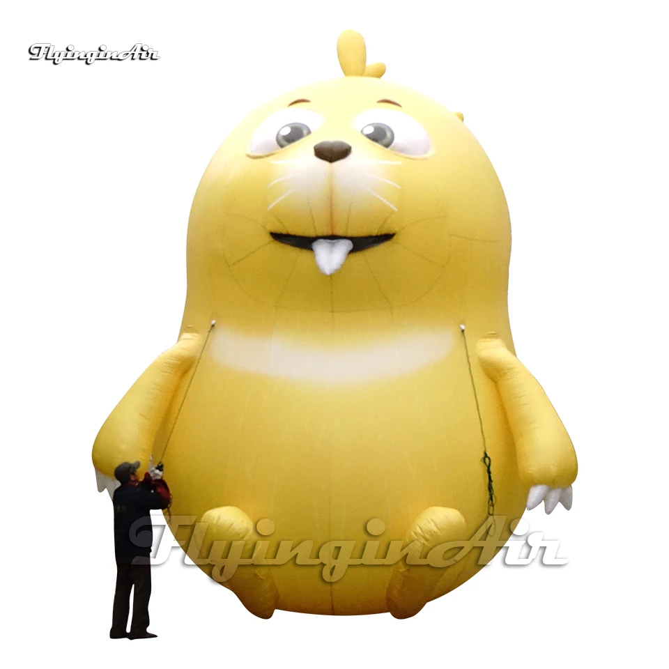 6m Cute Giant Advertising Inflatable Hamster Balloon Cartoon Animal ...