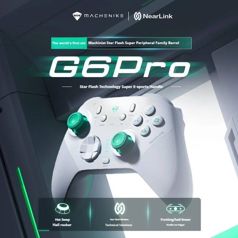 Machenik-G6-Pro-Wireless-Star-Flash-Ns-Game-Controller-Hot-Swappable ...