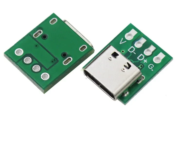 5-10Pcs-USB-3-1-Type-C-Connector-16Pin-Test-PCB-Board-Adapter-16P ...