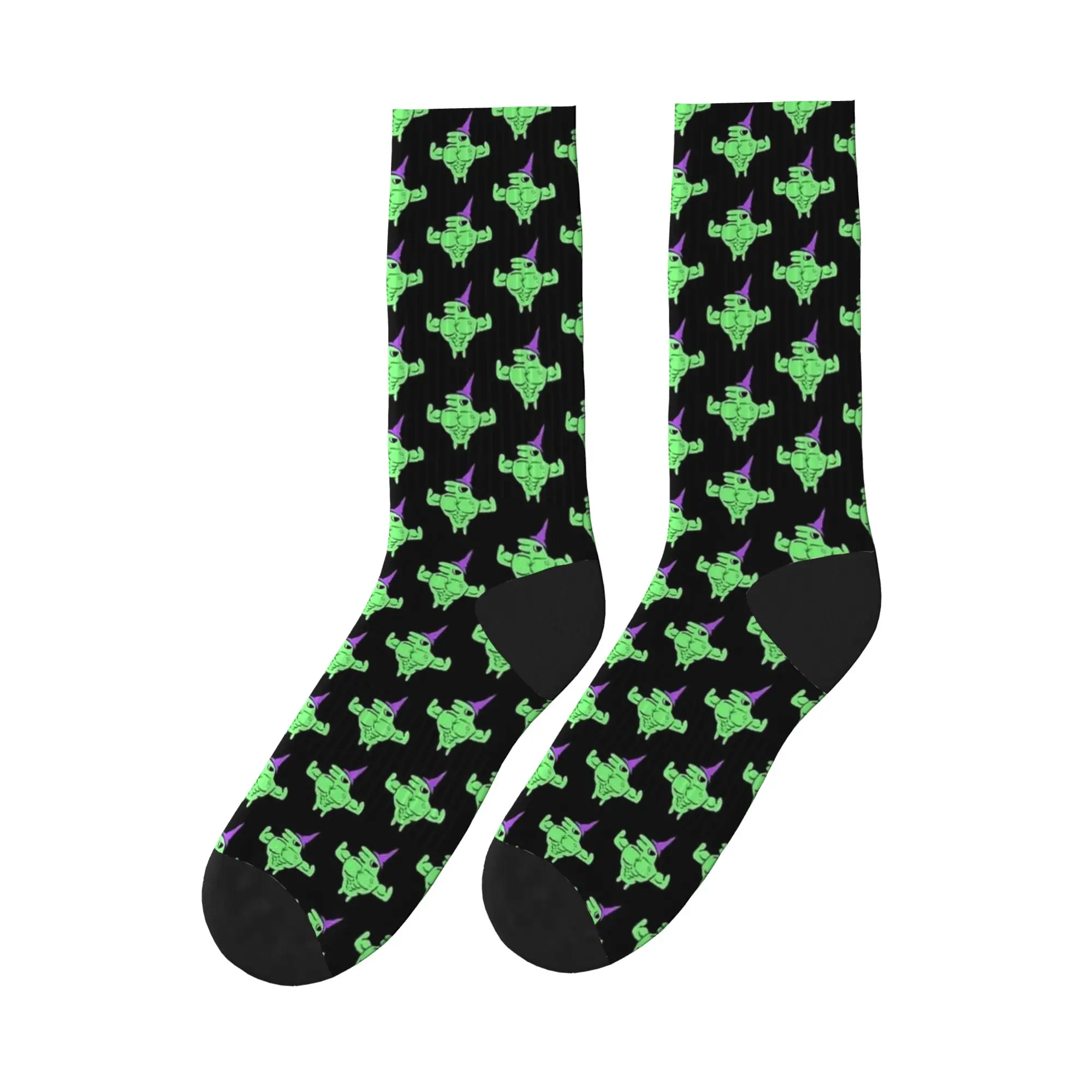 Gleb Smiling Friends Funny Cartoon Stockings Couple Socks Comfortable ...