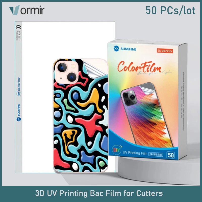Sunshine-3D-UV-Printing-Film-50-Pcs-Customized-DIY-Mobilephone-Back ...