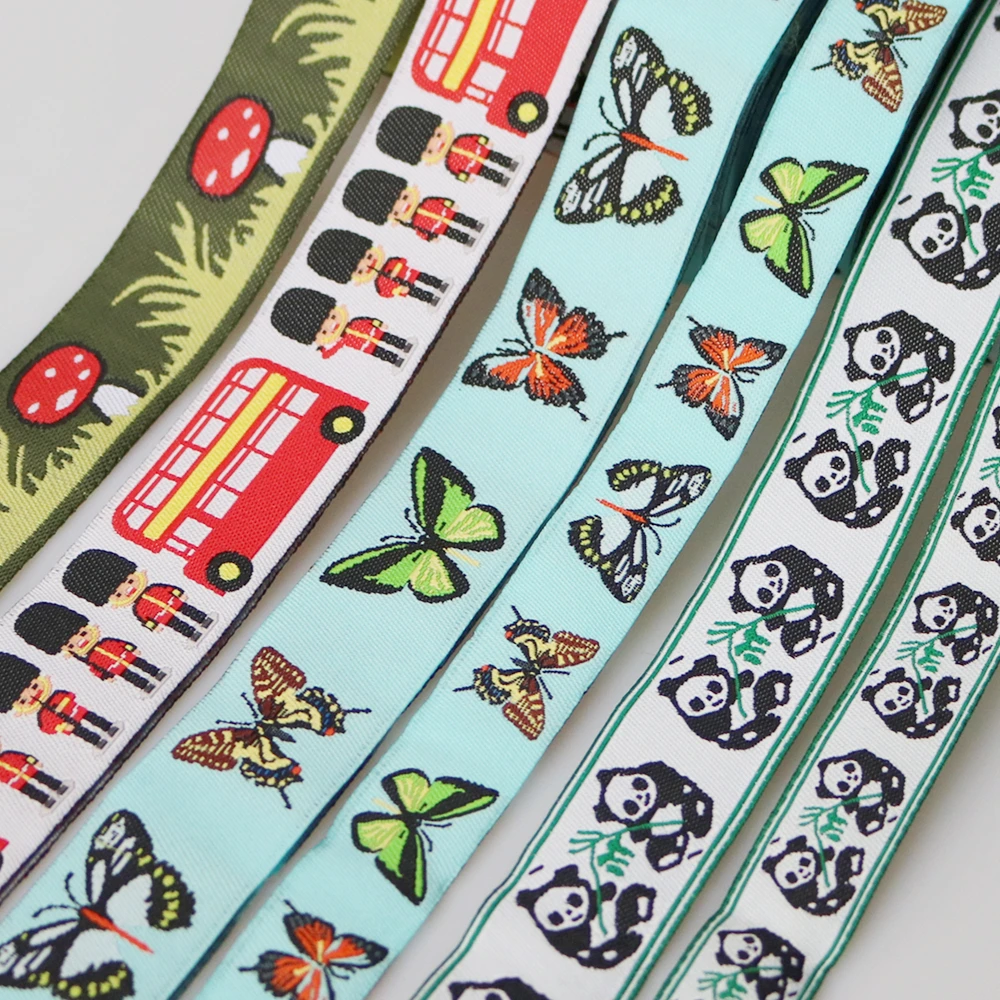 10-Yards-22MM-7-8-Inch-Cartoon-Jacquard-Ribbon-Mushroom-Bus-Soldier ...