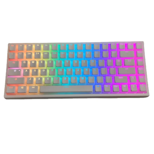 RGB Hot swap Keycool 84 mechanical keyboard game keyboards with gateron ...