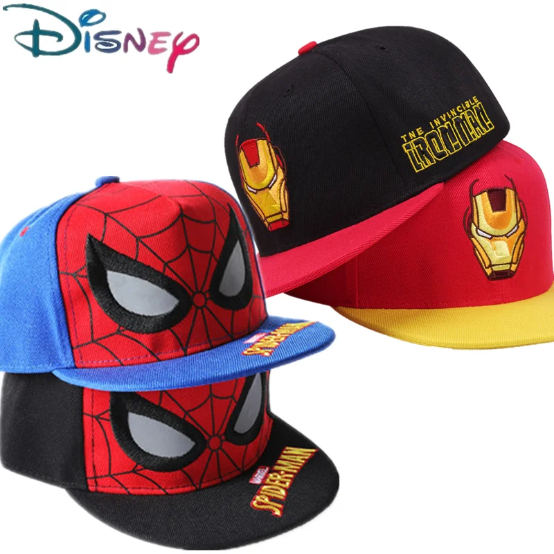 Disney Spiderman Baby Hats Caps Marvel Ironman Deadpool Boys Children's ...