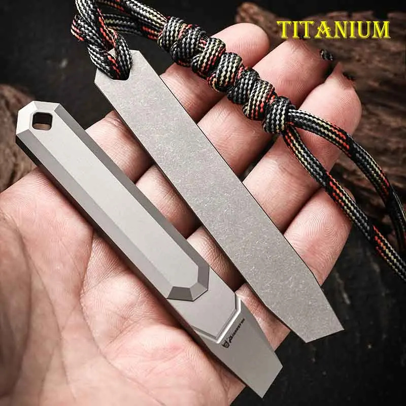 100mm Titanium Alloy MINI Crowbar Portable Camping Equipment Outdoor ...