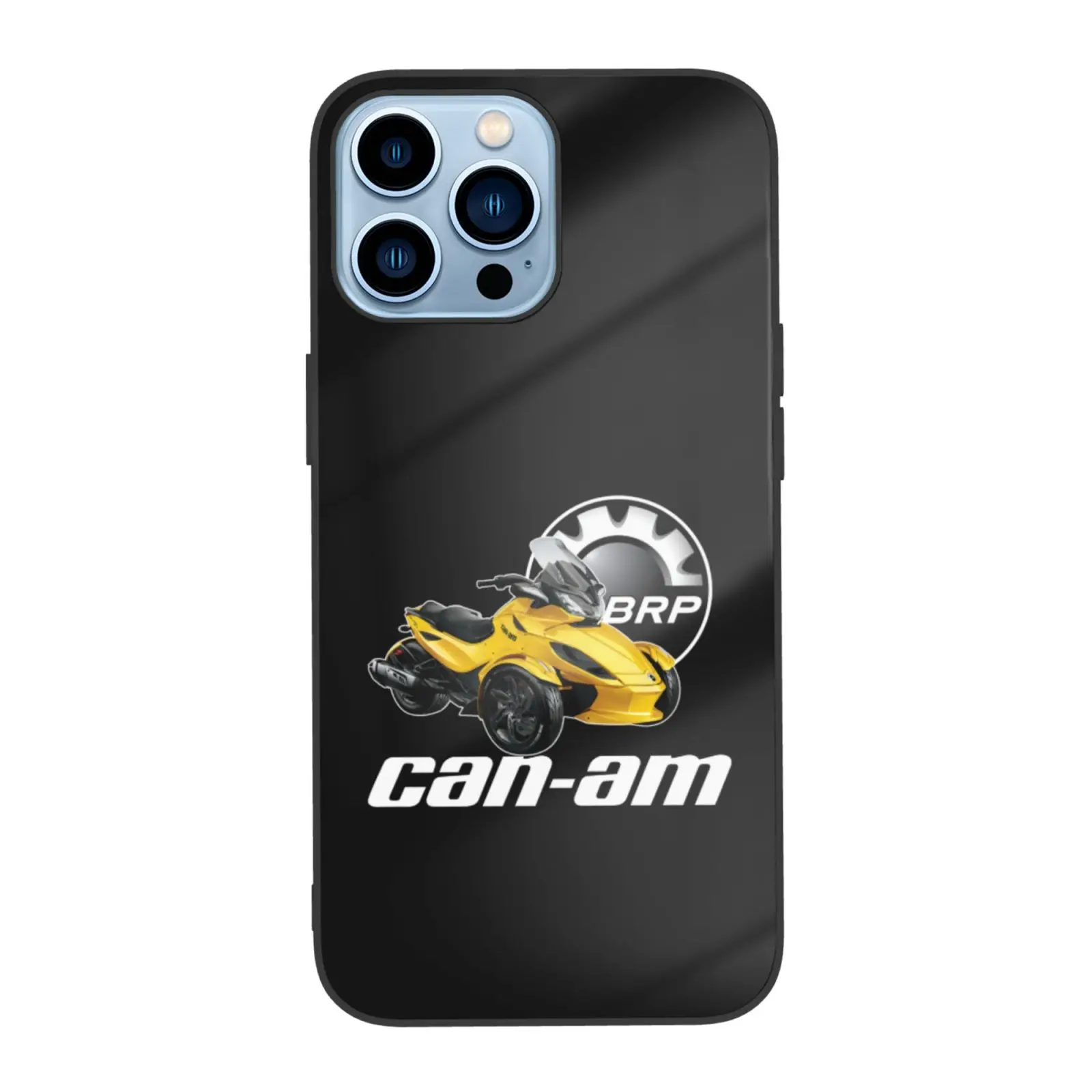 Can Am Brp Spyder Tempered Glass Case For iPhone 13 12 11 Mini Pro Max ...