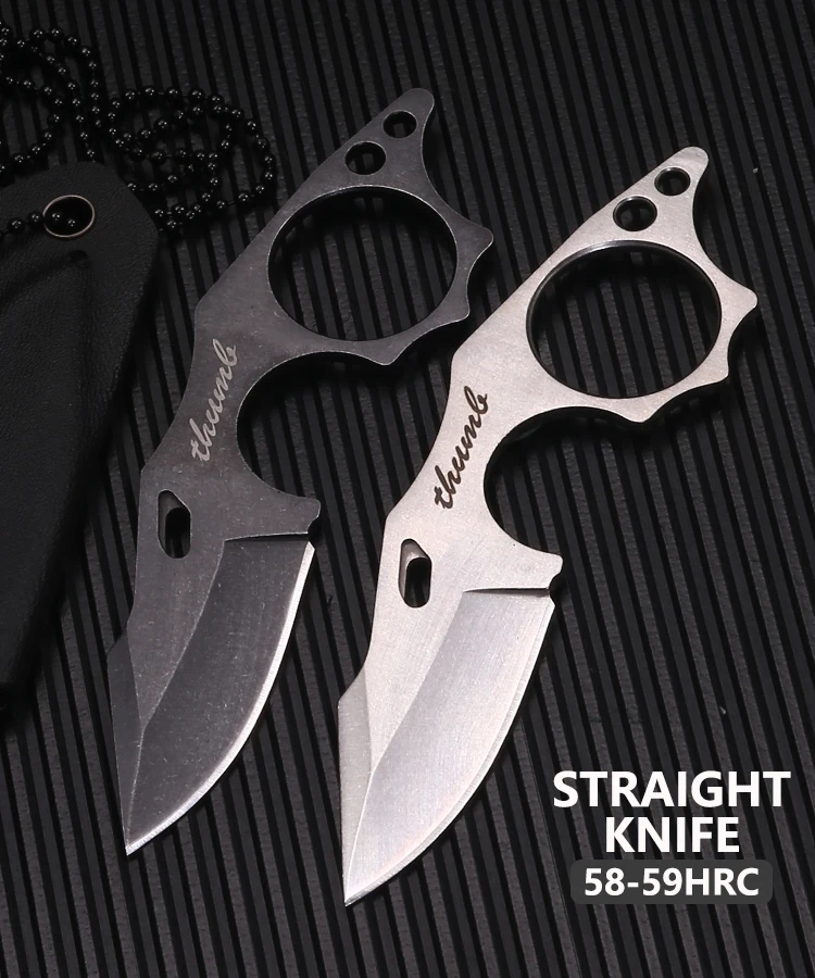 Small Tactical Fixed Blade Pocket Knife - Blade HQ