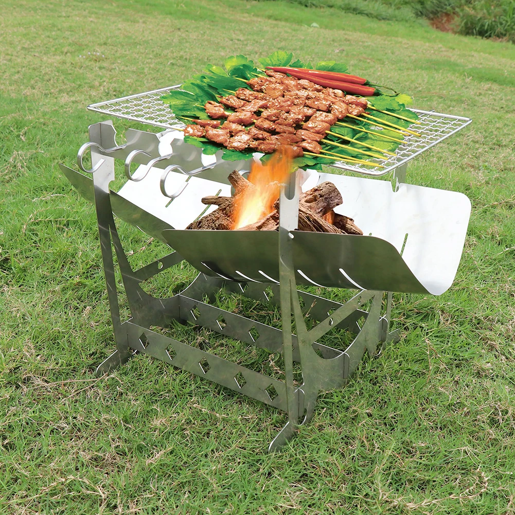 Pas de grillage net Fourneau Portable pour Barbecue de Camping, en ...