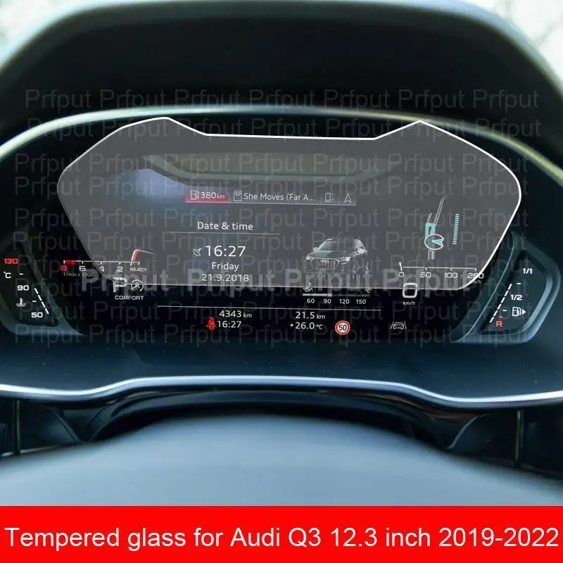 Tempered-glass-protective-film-For-Audi-Q3-Sportback-2021-2022 ...