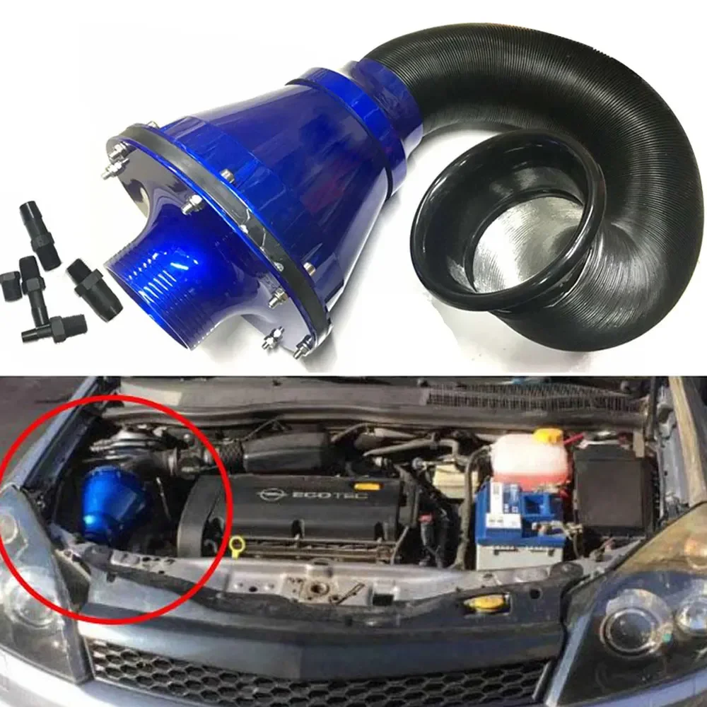 76mm Air Filter Mushroom Head Air Power Intake Bellows 3inch Filter Car ...