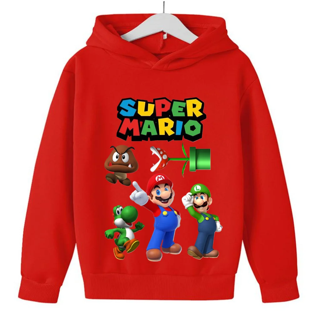 Sudadera-con-capucha-de-Super-Mario-Brothers-para-ni-os-ropa-de-algod-n ...