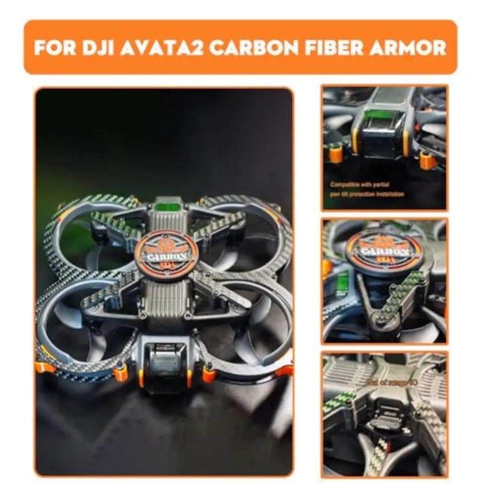 Carbon-Fiber-for-Dji-Avata-2-Frame-Protection-Lightweight-Lossless ...